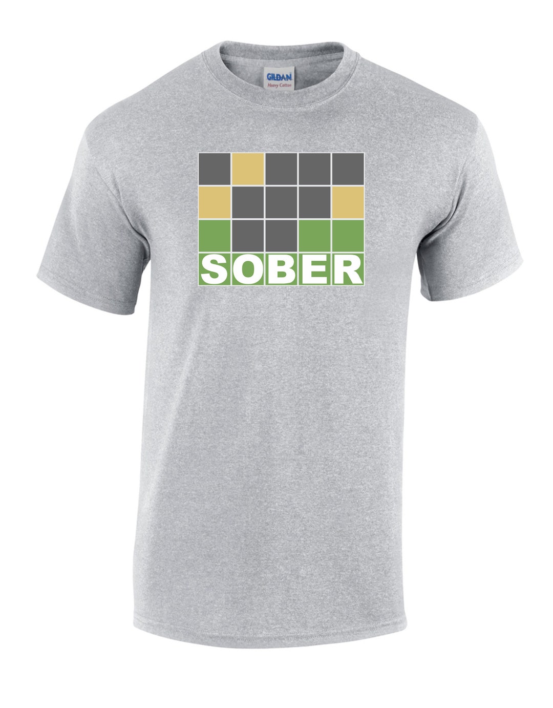 Sober Wordle Puzzle: Recovery Artwork Files (PDF, PNG) - Etsy