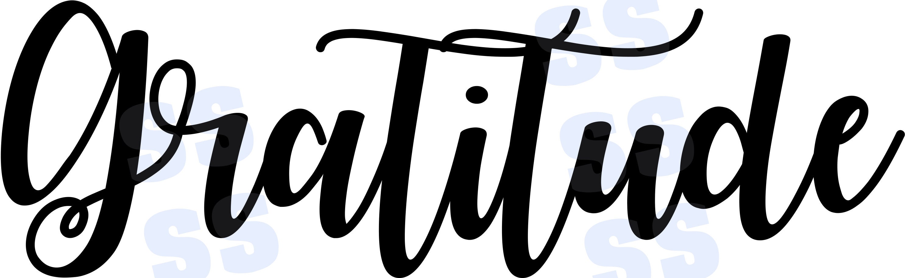 Gratitude SVG and PDF File Digital Cut File Cricut - Etsy