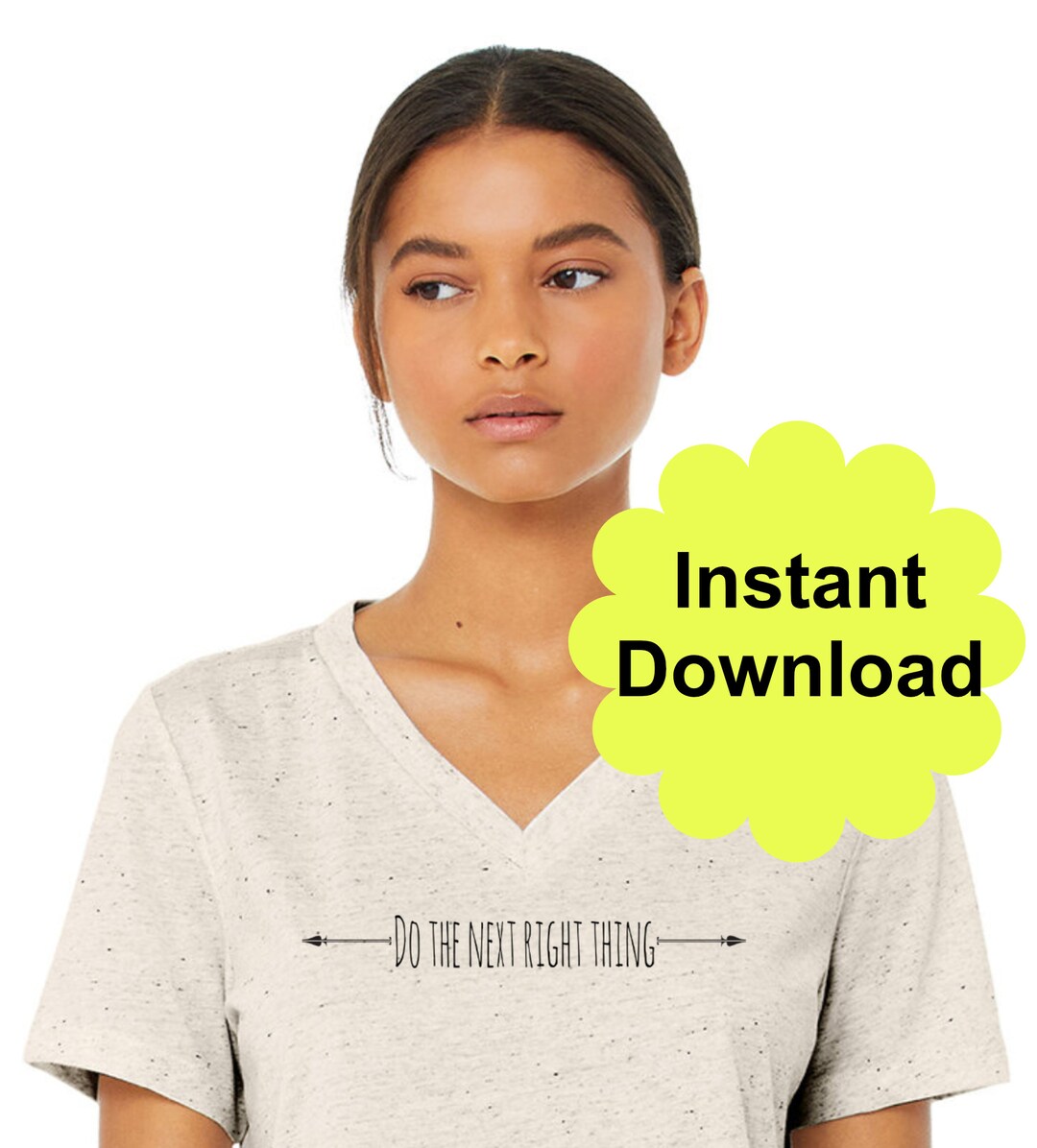 Do the Next Right Thing - Vector Art File (PDF, PNG) - Etsy