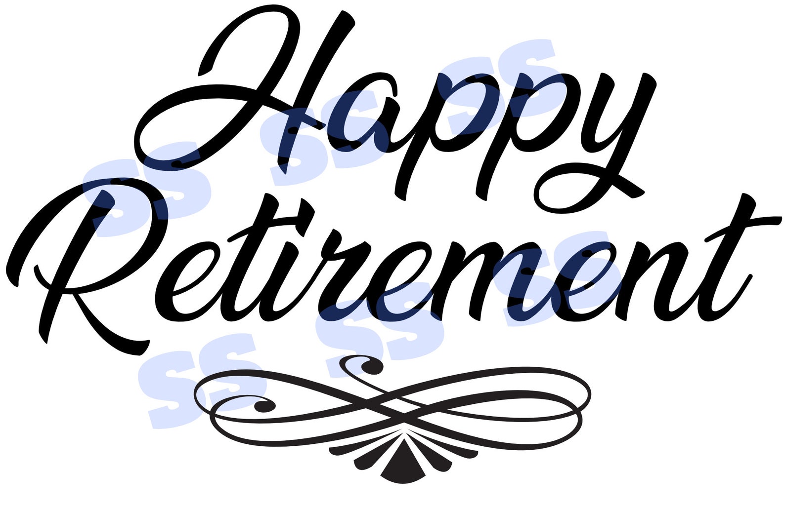 Happy Retirement Digital Download Art 17x11, Printable Downloadable ...