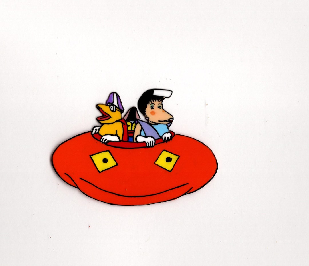 Quasi at the Quackadero, Flying Car SU 19 With Drawing - Etsy