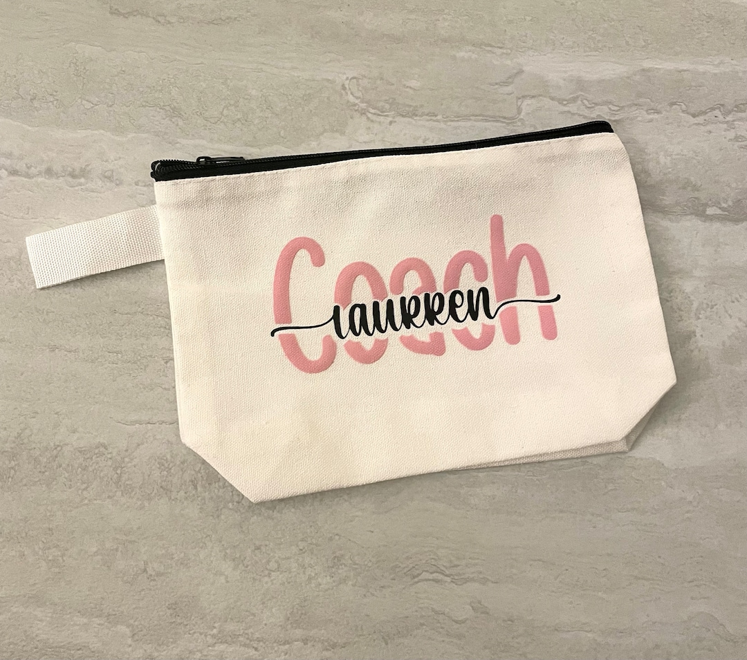 Personalized Coach Cosmetic Bag Travel Cosmetic Bag Personalized Travel ...