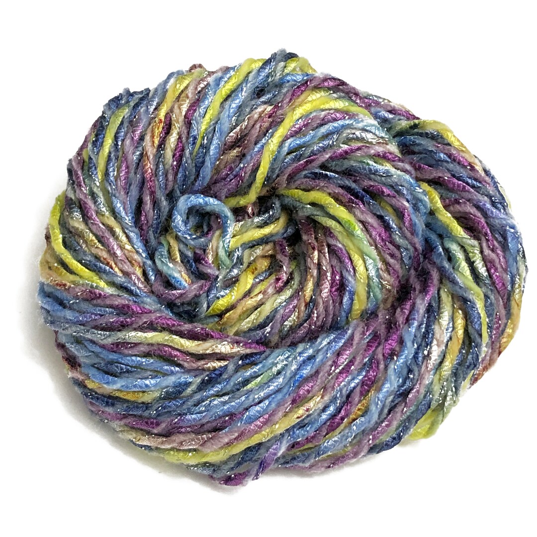 CAROUSEL 50G Milano & Metallic Blend Shimmer Yarn//40yd Milano Wool ...