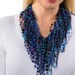 Sky Blue Accessories for Women, Denim Accessory Scarf Necklace, Sky ...