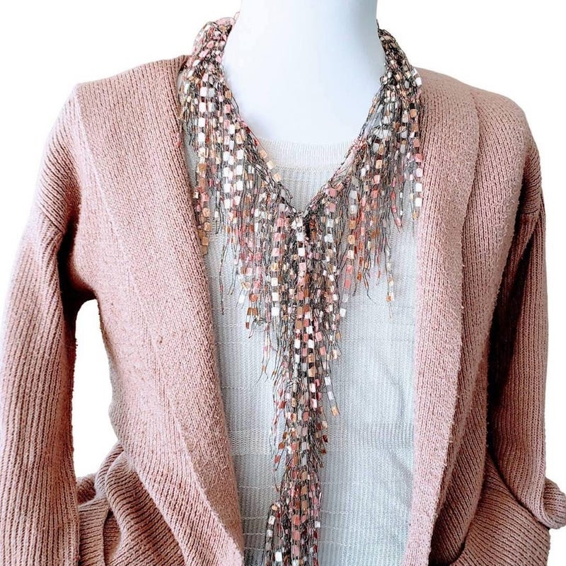 Fabric Bib Necklace - Etsy