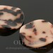 2pcs-32mmx32mm Acetate Pendant, Acrylic Supplies, Mixed-ivory/beige ...