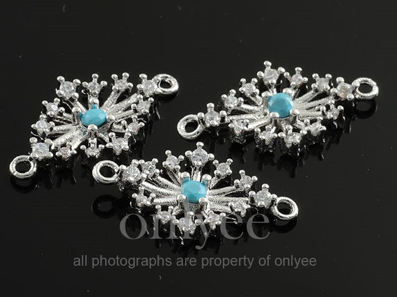 2pcs-16mmx8.5mmbright Gold Plated Brass Cubic Zirconia in 2pcs-16mmx8.5mmbright Gold Plated Brass Cubic Zirconia in