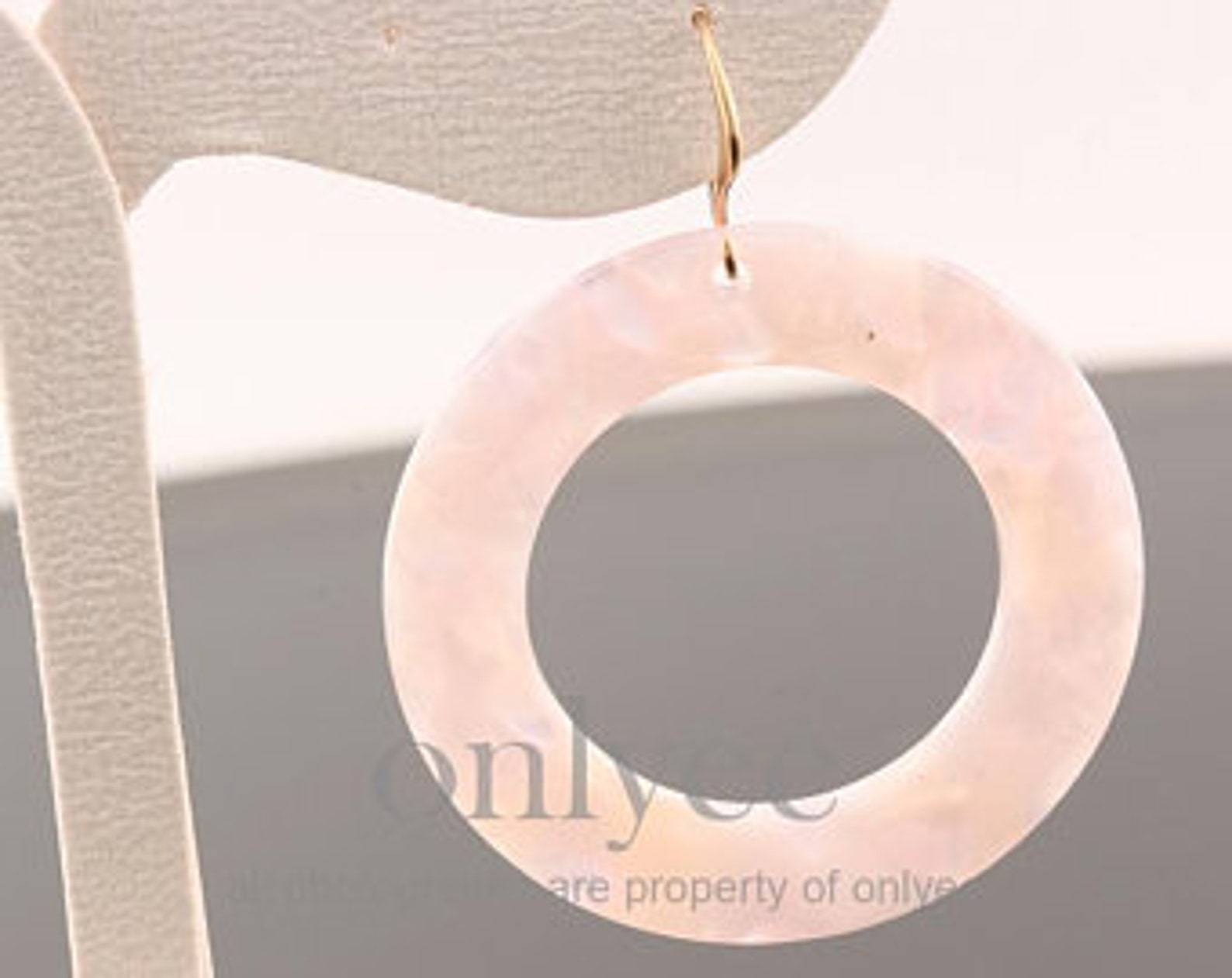 2pcs-40mmx40mm Acetate Ring Pendant Acrylic Supplies - Etsy