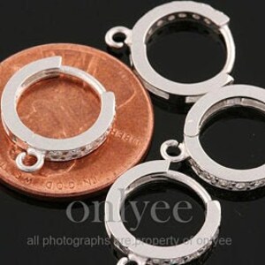 1pair/2pcs-13mmx12mmoriginal Gold Plated 92.5 Sterling - Etsy