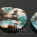2pcs-32mmx32mm Acetate Pendant, Acrylic Supplies, Mixed-ivory/beige ...