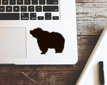 Bear Decal Wall Decal Bear Sticker Bear Wall Decal Bear | Etsy