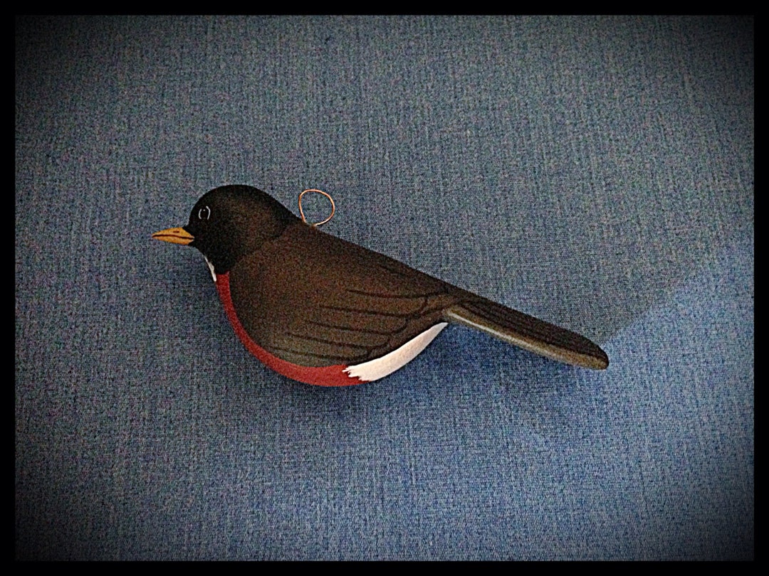 Robin Ornament - Etsy
