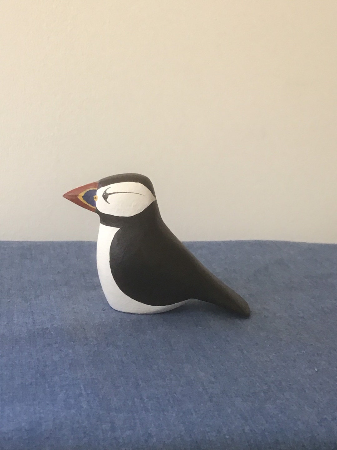 Shelf Puffin: Hand Carved and Hand Painted by Me at My Shop in Maine - Etsy