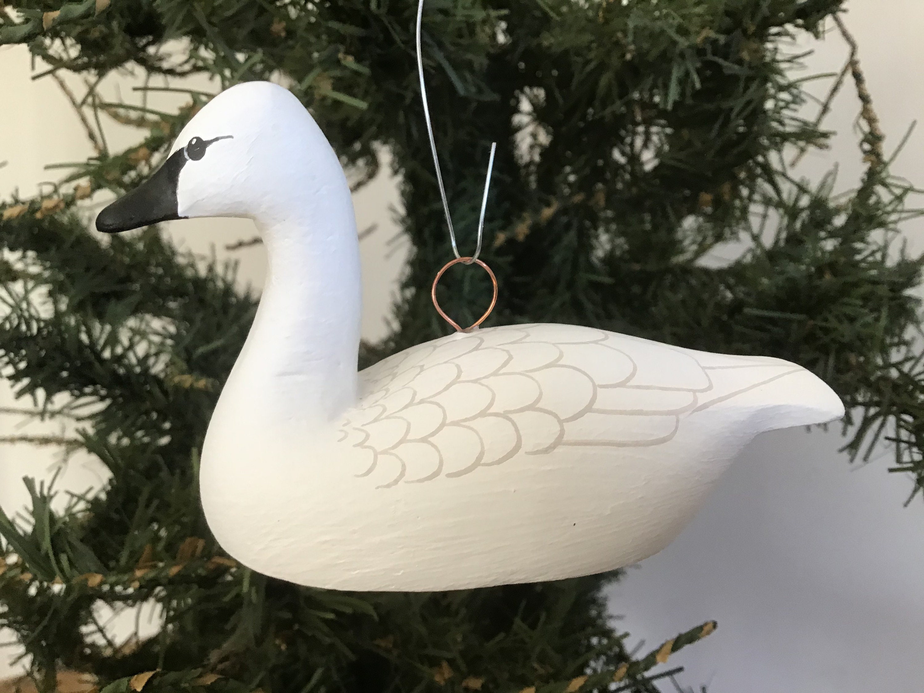 Swan ornament | Etsy
