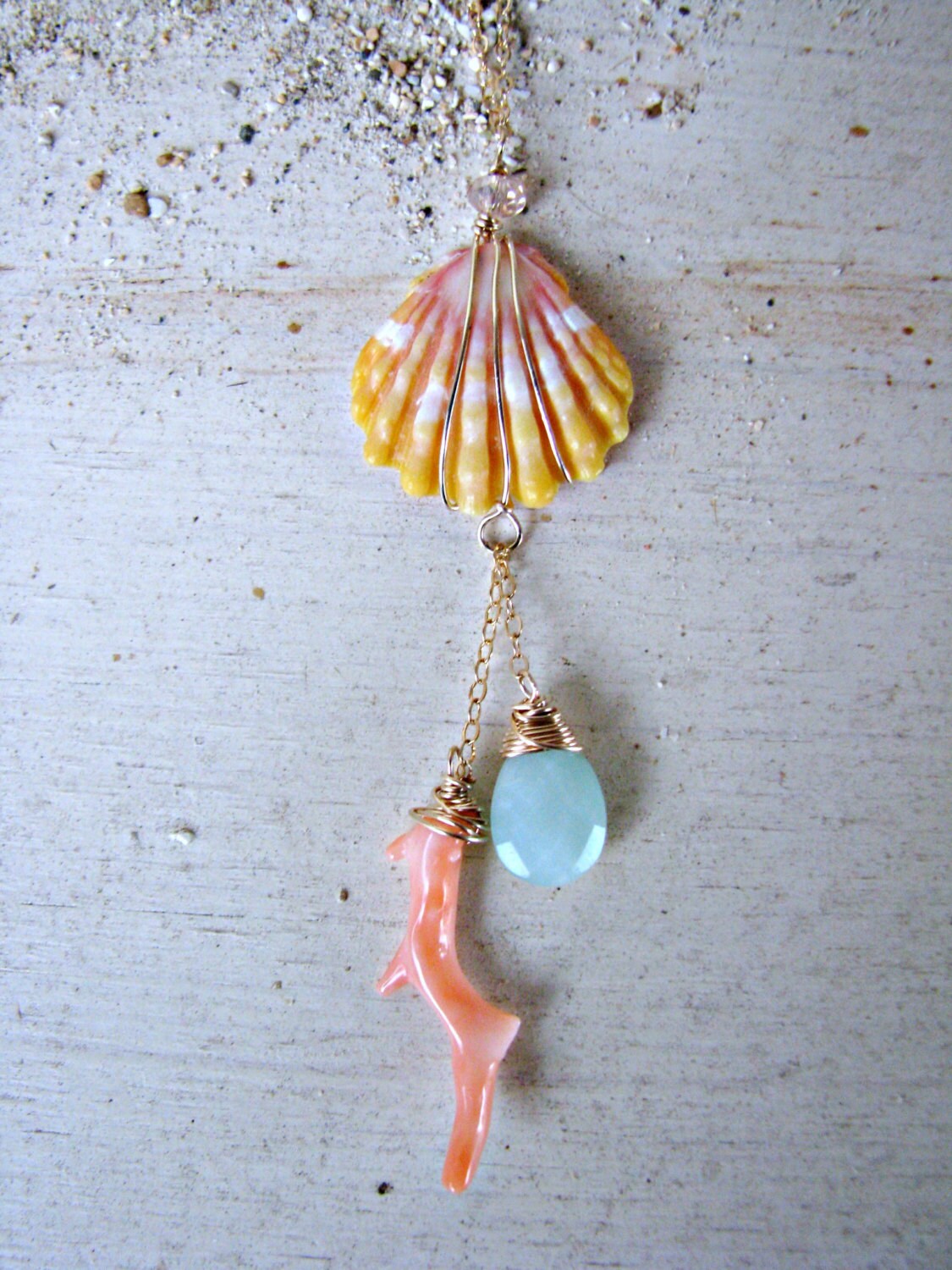 Sunrise Shell Necklace Sunrise Shell Pendant Hawaiian - Etsy