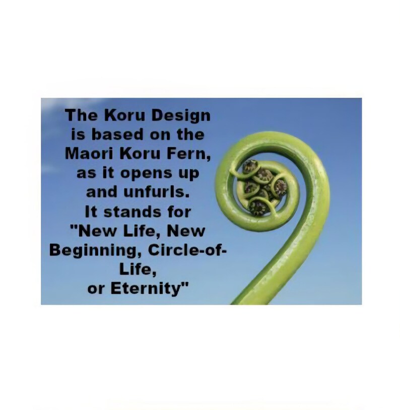 Koru Ring, Wave Ring, Spiral Ring, Swirl Ring, Infinity, Meaning ...