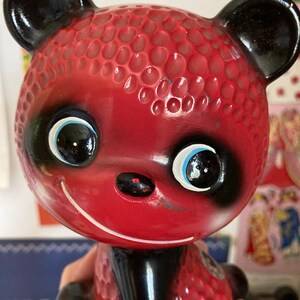 Cute Vintage Retro 60s-70s Red Panda Ceramic Figurine Kitsch - Etsy
