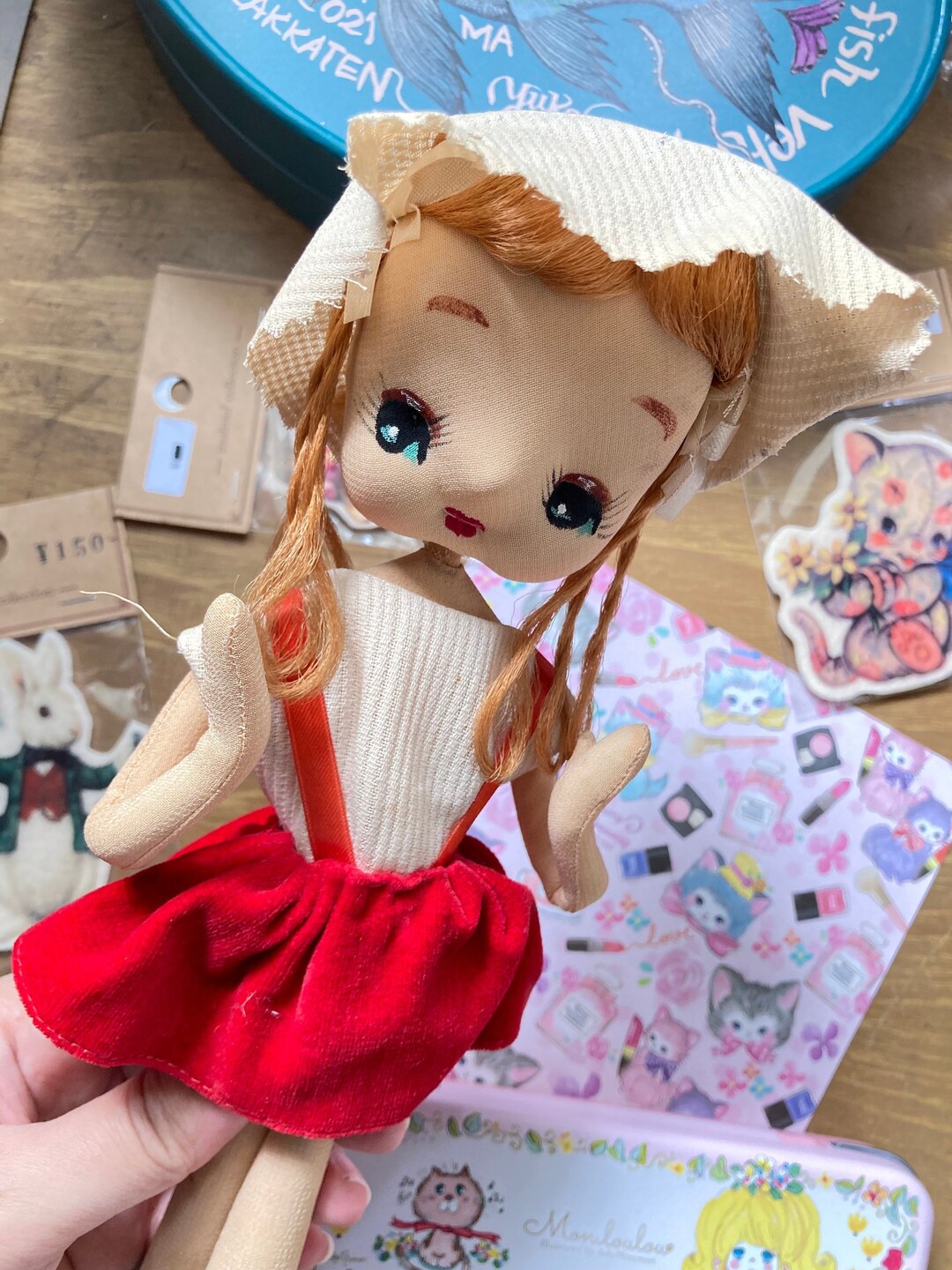 Cute Vintage 1960s Girl Pose Doll / Bradley Doll Kitschy Toy From Japan ...