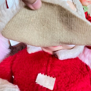 Cute Vintage Musical Santa Claus Rubber Face Plush Toy Wind up - Etsy