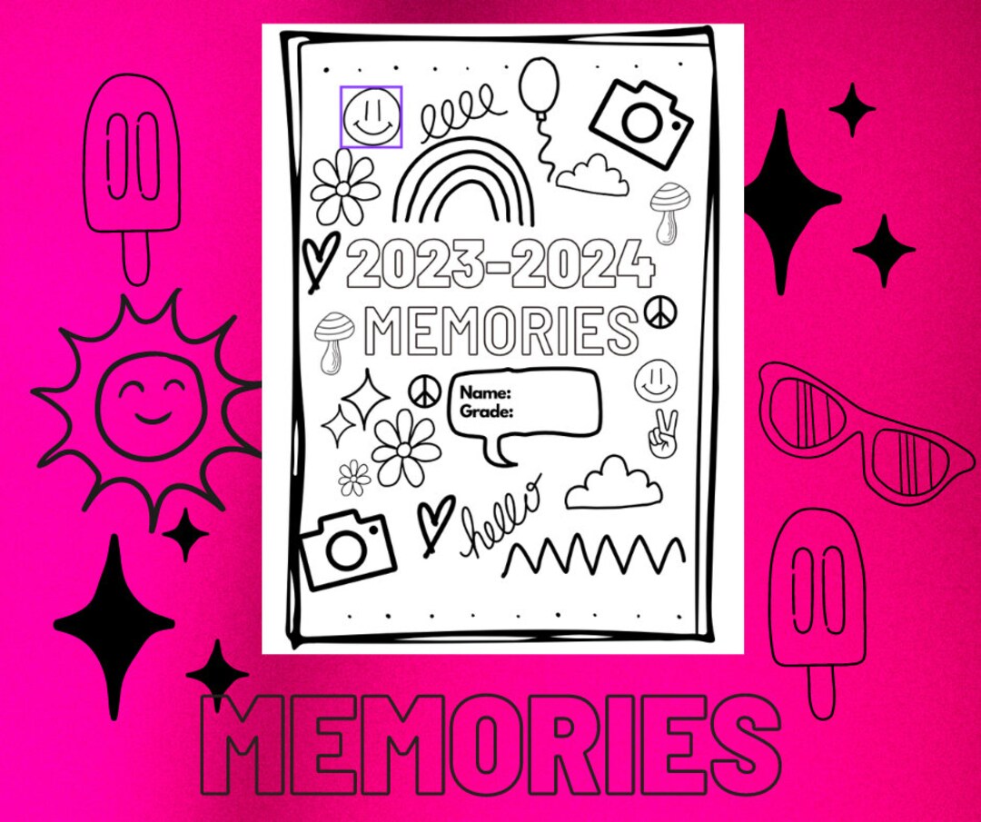 End of Year Memory Book for Teachers and Classroom - Etsy