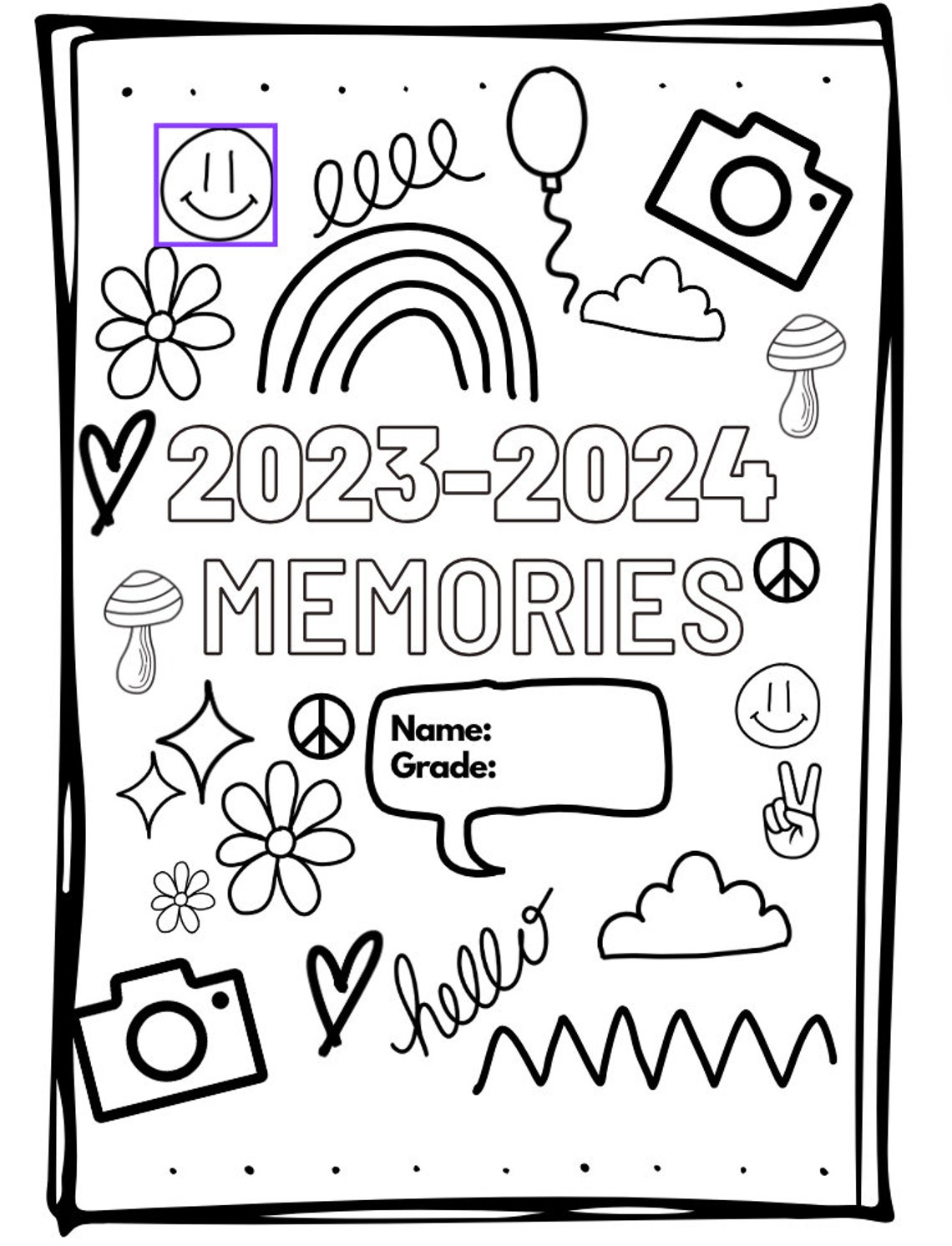 End of Year Memory Book for Teachers and Classroom - Etsy