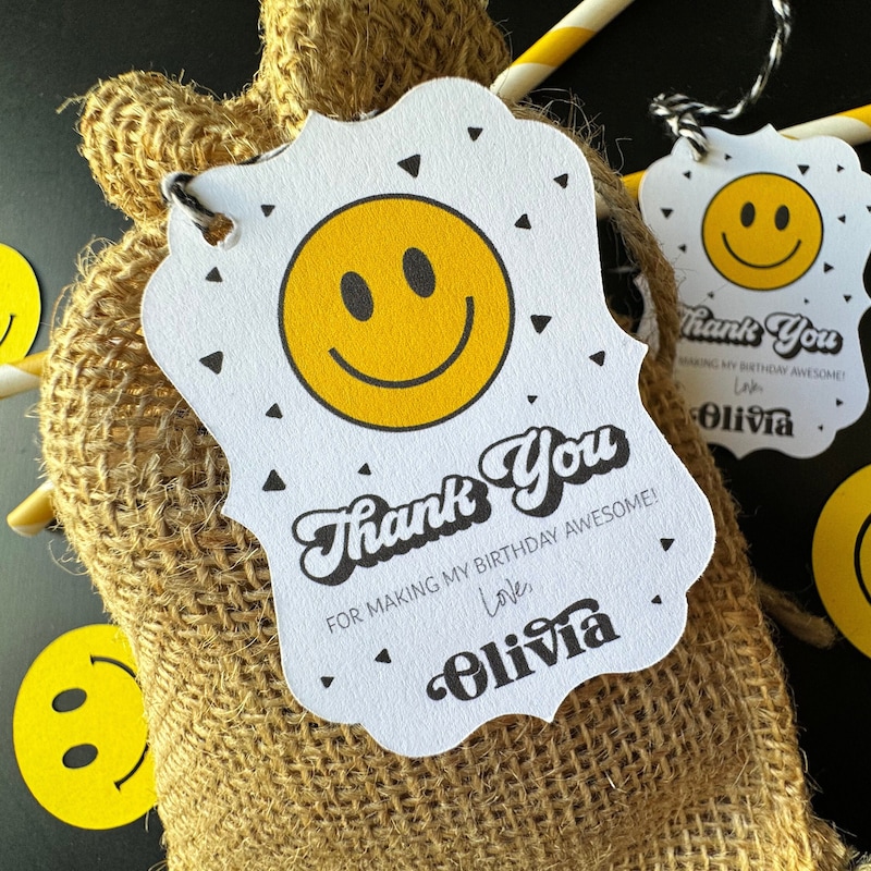Preppy Smiley Face Stickers - Etsy