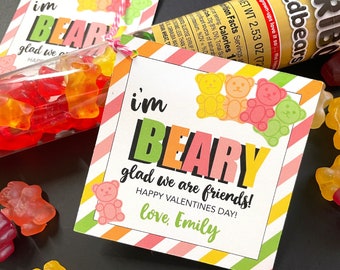 Gummy Bear Valentine | Etsy