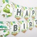 INSTANT DOWNLOAD Hop Creep and Slither Reptile Birthday Banner ...