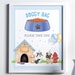 PRINTABLE Come Sit Stay Puppy Paw-ty Doggy Bag Sign - Boy Dog Favor ...