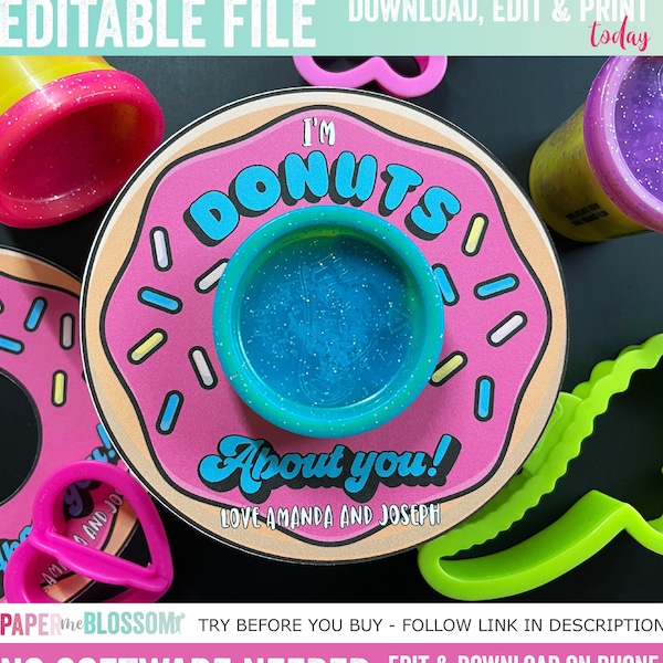 Play Doh Valentine - Etsy