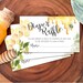 EDITABLE A Little Bee is on the Way Diaper Raffle Ticket -mommy to Bee ...