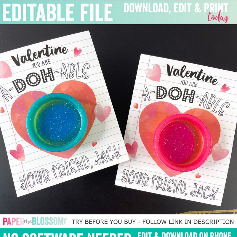 Play Doh Card - Etsy