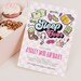 EDITABLE Retro Groovy Girl Sleep Over Party Birthday Favor Thank You ...