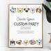 EDITABLE Dog Puppy Birthday Welcome Poster - Puppy Boy Birthday Welcome ...