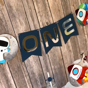 12 Astronaut Outer Space Rocket Paper Straws - Silver Paper Straws ...