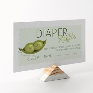 EDITABLE Two Peas in a Pod Baby Shower Thank You Gift Tag - Twin Peas ...