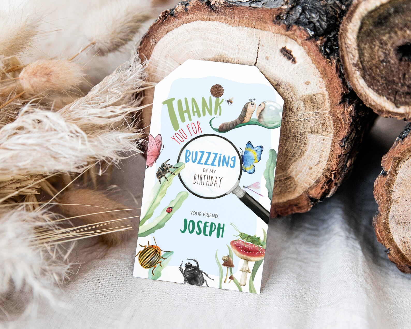 Buzz Hop Crawl Bug Birthday Banner Insect Nature Outdoor - Etsy