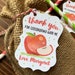 12 Apple Picking CUSTOM Birthday Favor Tags - the Apple of Our Eye ...