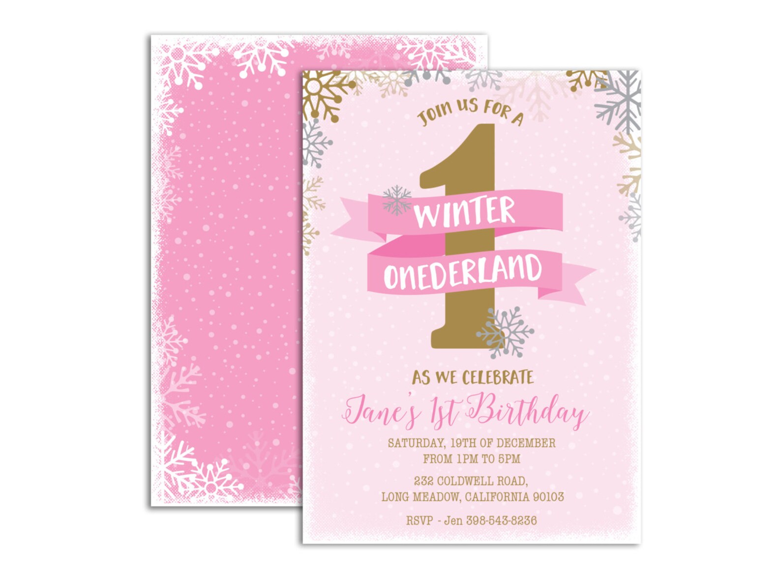 Baby It's Cold Outside First Birthday Winter Onederland High Chair ...