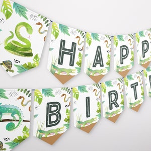 EDITABLE Hop Creep and Slither Reptile Welcome Poster - Alligator Snake ...