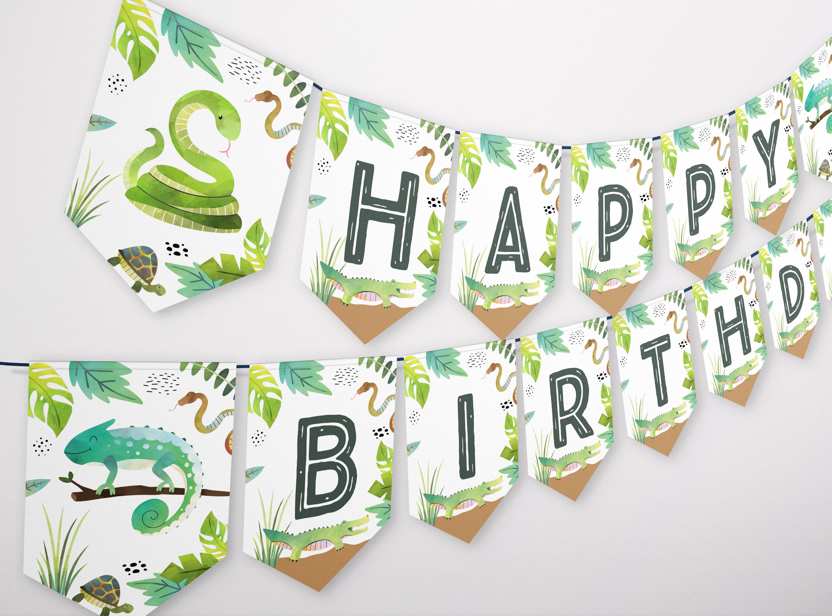 EDITABLE Hop Creep and Slither Reptile Welcome Poster - Alligator Snake ...