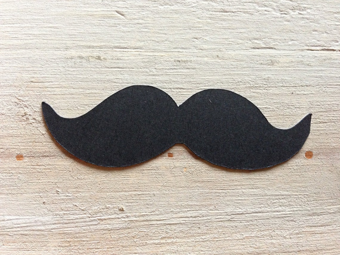 35 Mustache little Man Stickers - Etsy
