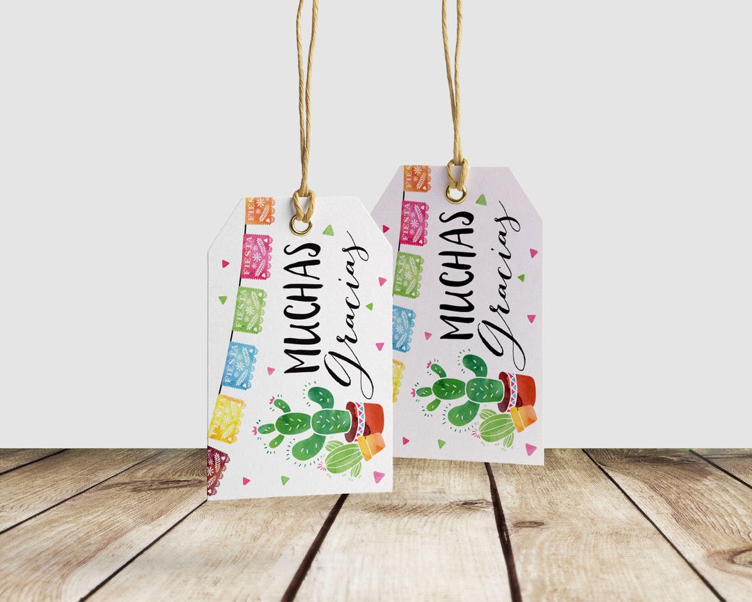 Taco 'bout Fun Fiesta Birthday Party Printable PDF DIY Favor Thank You ...