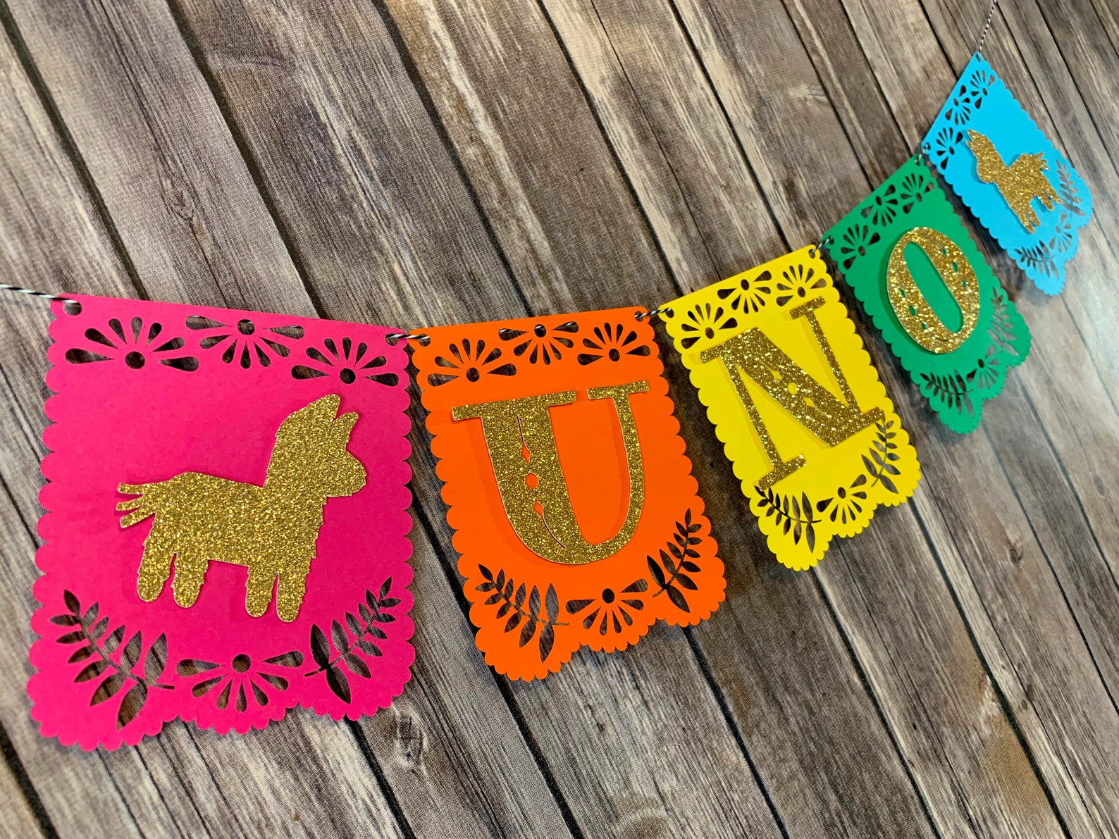 NB To12 Month First Fiesta Papel Picado Photo Milestone Banner - Etsy