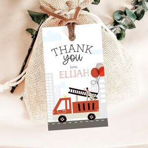 Editable Fire Truck Birthday Invitation - Let's Get Fired up ...