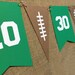 12 Football Touchdown Birthday Party Favor Thank You Tags - Etsy