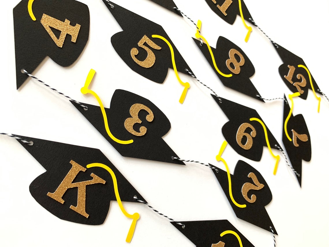Graduation Party Confetti - Graduation Year and Personalized Name Gold ...