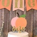 Sweet as a Peach Birthday CAKE TOPPER Georgia Peach Birthday - Etsy