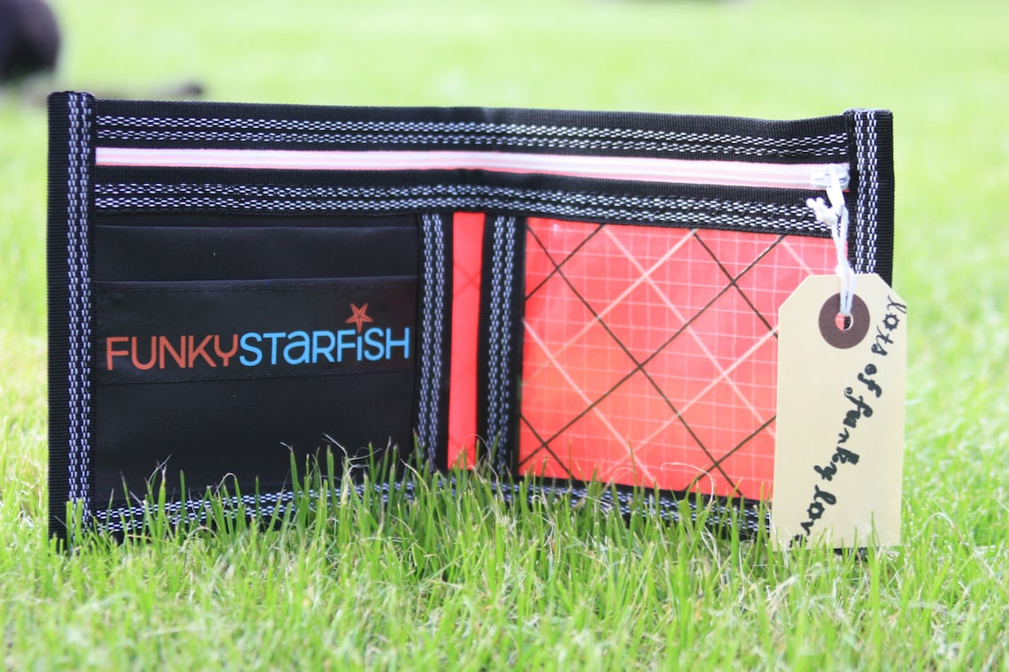 Funky Starfish Kevlar Wallet - Etsy