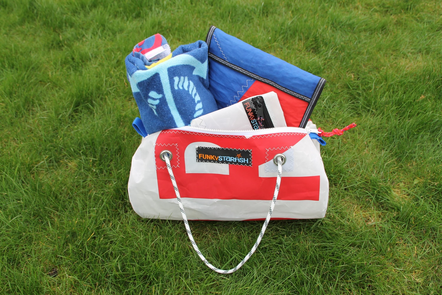 Funky Starfish Mini Duffle Bag - Etsy